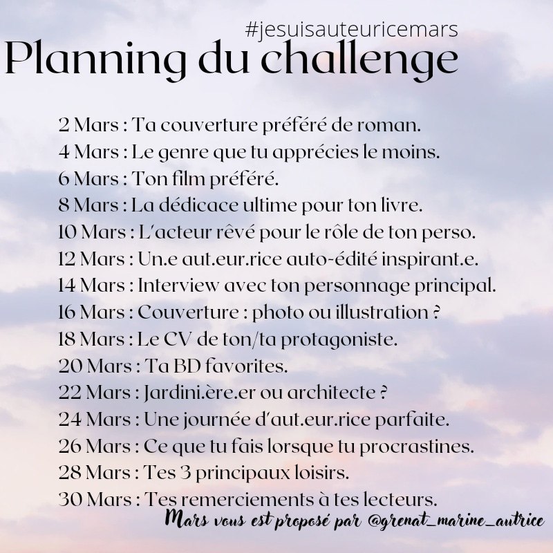 Challenge mars – Sangil
